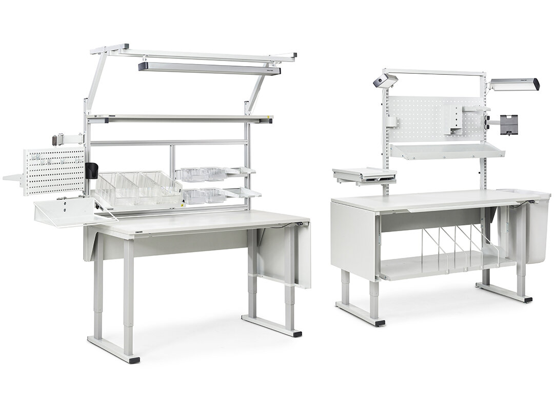 Treston QuatreX - Elektrischer 4-Fuß-Arbeitstisch | Treston